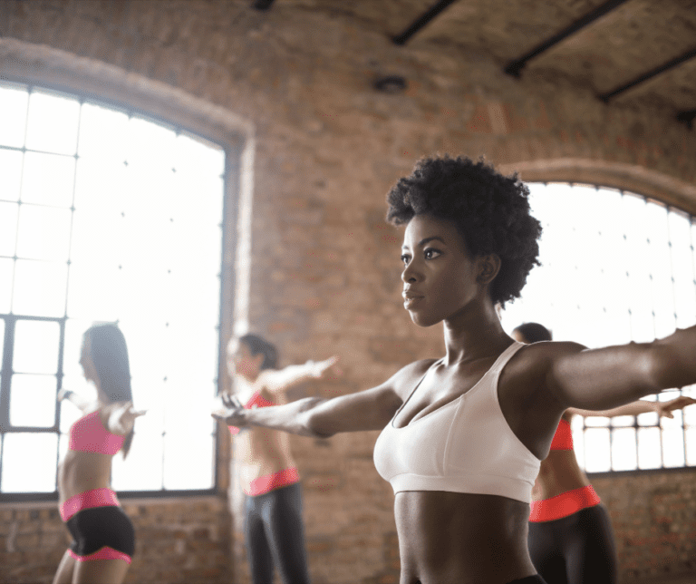 Create a workout weekly routine with three different types of exercise